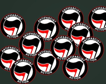 Antifa Mini Stickers | Etsy