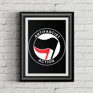 Anti-fascist Action (AFA) Poster, Antifa, Anti-racist ...