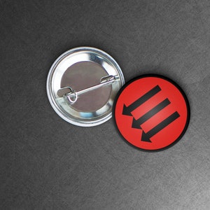Antifa Badge, Always Antifascist, Iron Front, Three Arrows ...