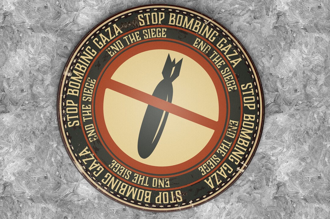Stop Bombing Gaza Badges, End the Siege Badge, End the Occupation ...