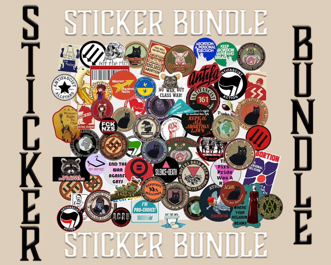 Police Brutality ACAB Sticker Bundle Pack, No Justice No Peace, Punk ...