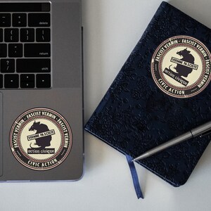 Working Class Anti-fascist, Antifascist Stickers, Civic Action, FASCIST ...