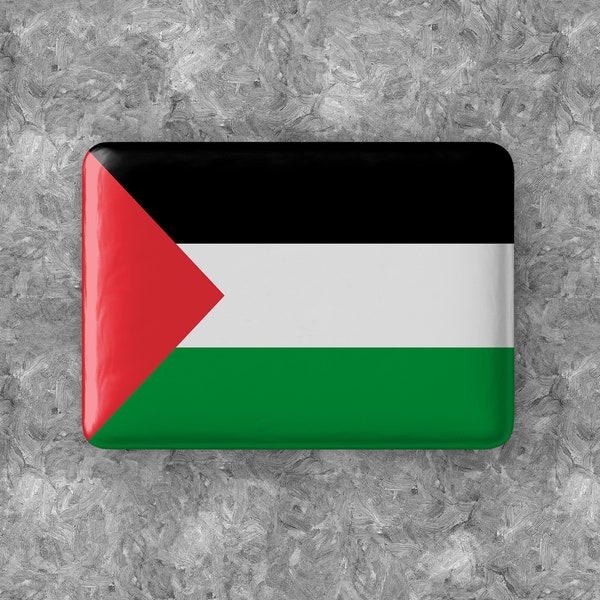 Palestinian Flag Badge - Etsy