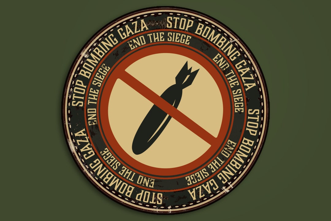 Palestine Freedom Sticker, End the Siege, Stop Bombing Gaza, End ...