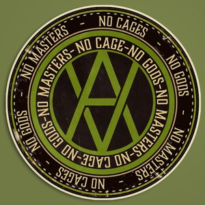 No Cages - No Gods - No Masters Stickers, Vegan, Veganarchism, Animal ...