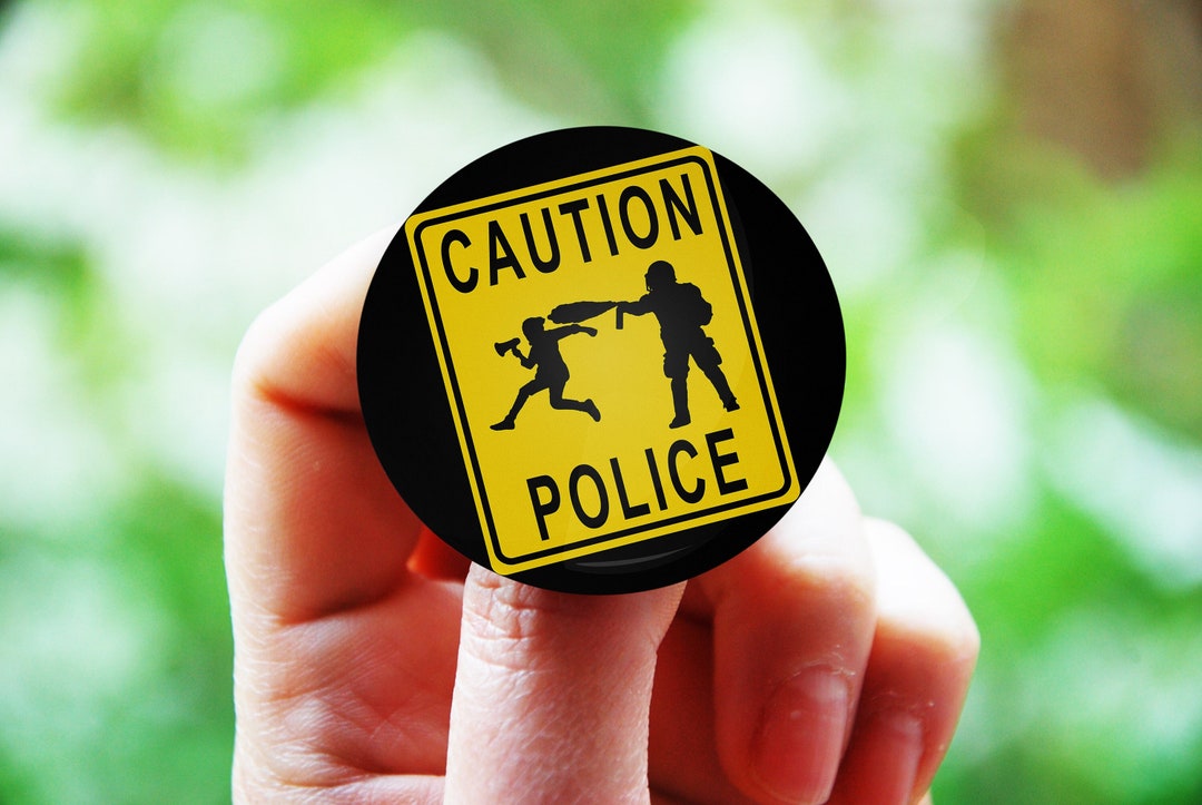 ACAB Badges, Caution Police Button Badge, Defund the Police, Disarm the ...
