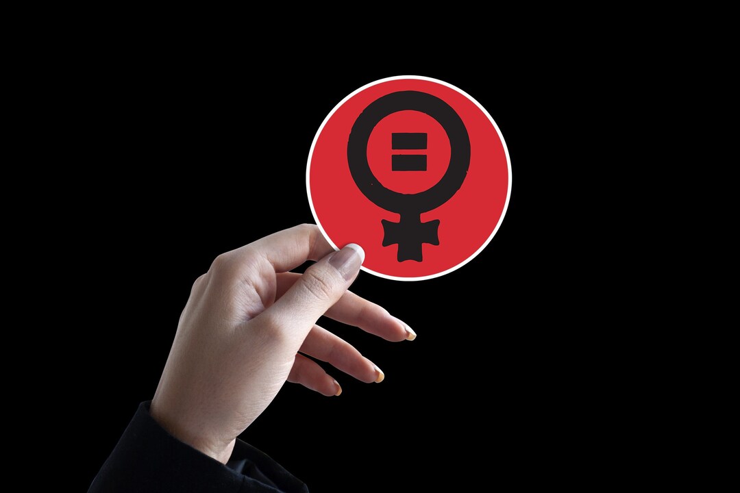 Feminism Equality Symbol Sticker, Equal Rights for Women, Pro-choice ...