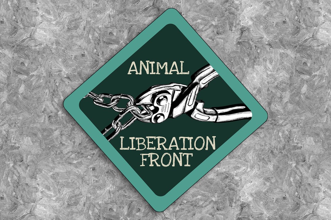 Animal Liberation Front - ALF Sticker, ALF Until Every Cage is Empty ...