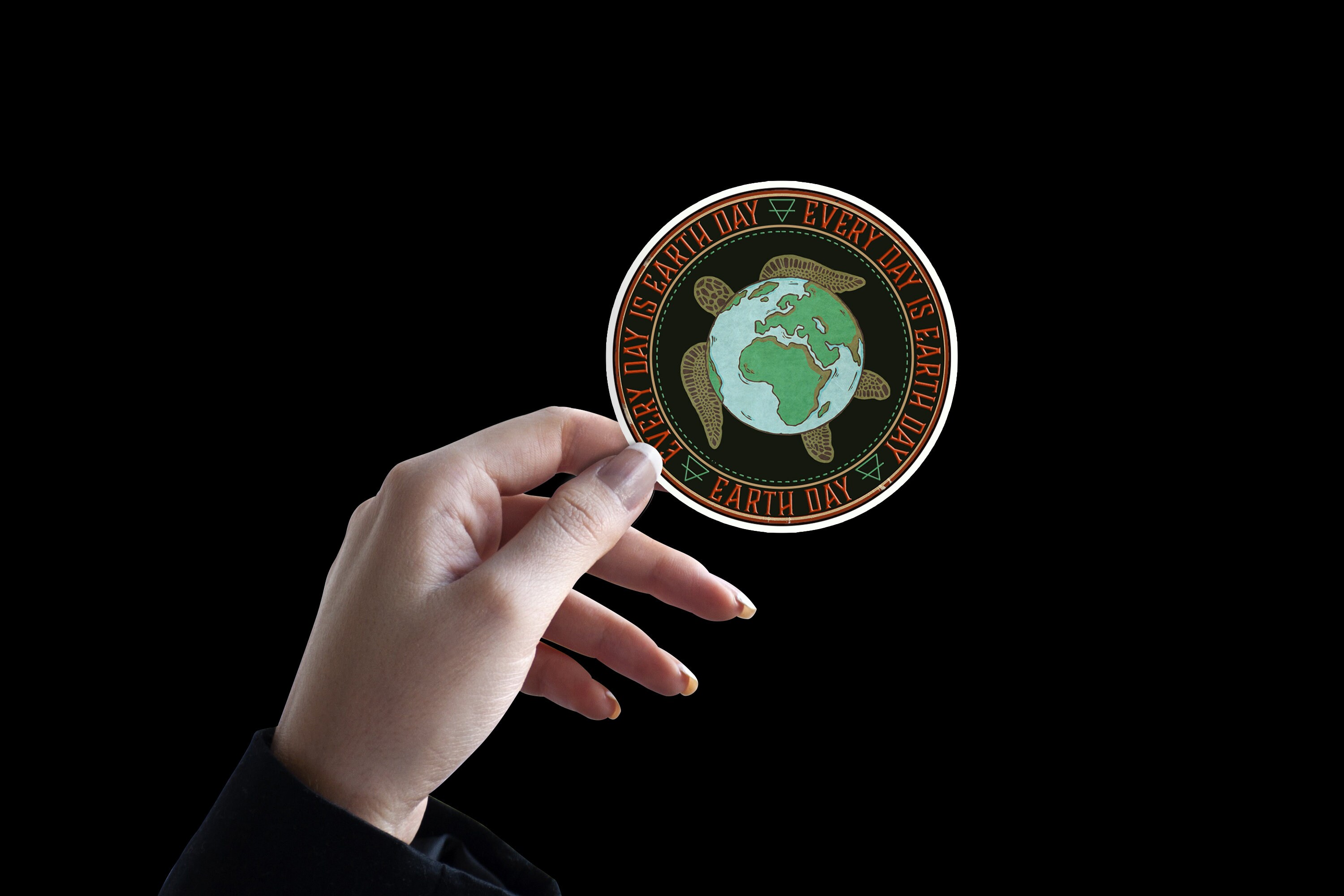 Every Day is Earth Day Sticker, Save Planet Earth Sticker, Green ...