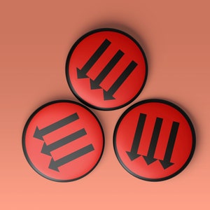 Antifa Badge, Always Antifascist, Iron Front, Three Arrows ...