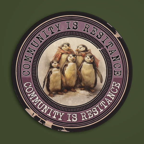 Community Resistance Stickers - Etsy