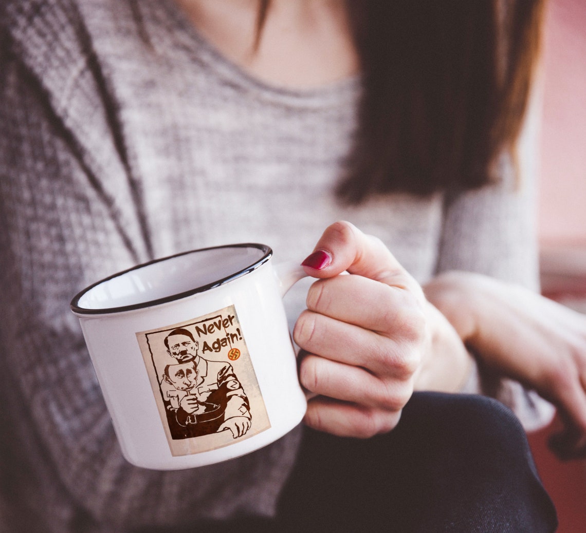 Never Again Sticker Anti-nazi Vinyl Sticker Fight Fascism - Etsy