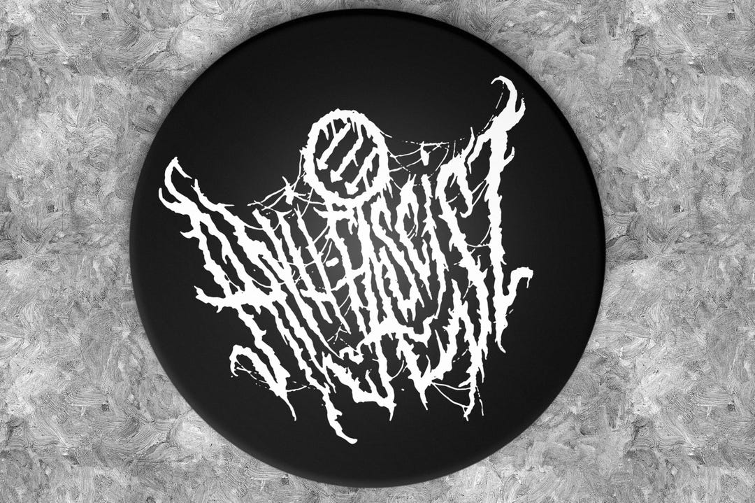 Antifascist Pin Badges, Antifa, the Three Arrows, Death Metal, Black ...