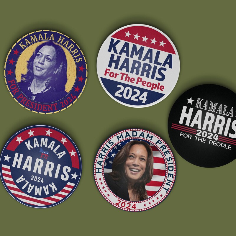 Kamala Harris Pin - Etsy
