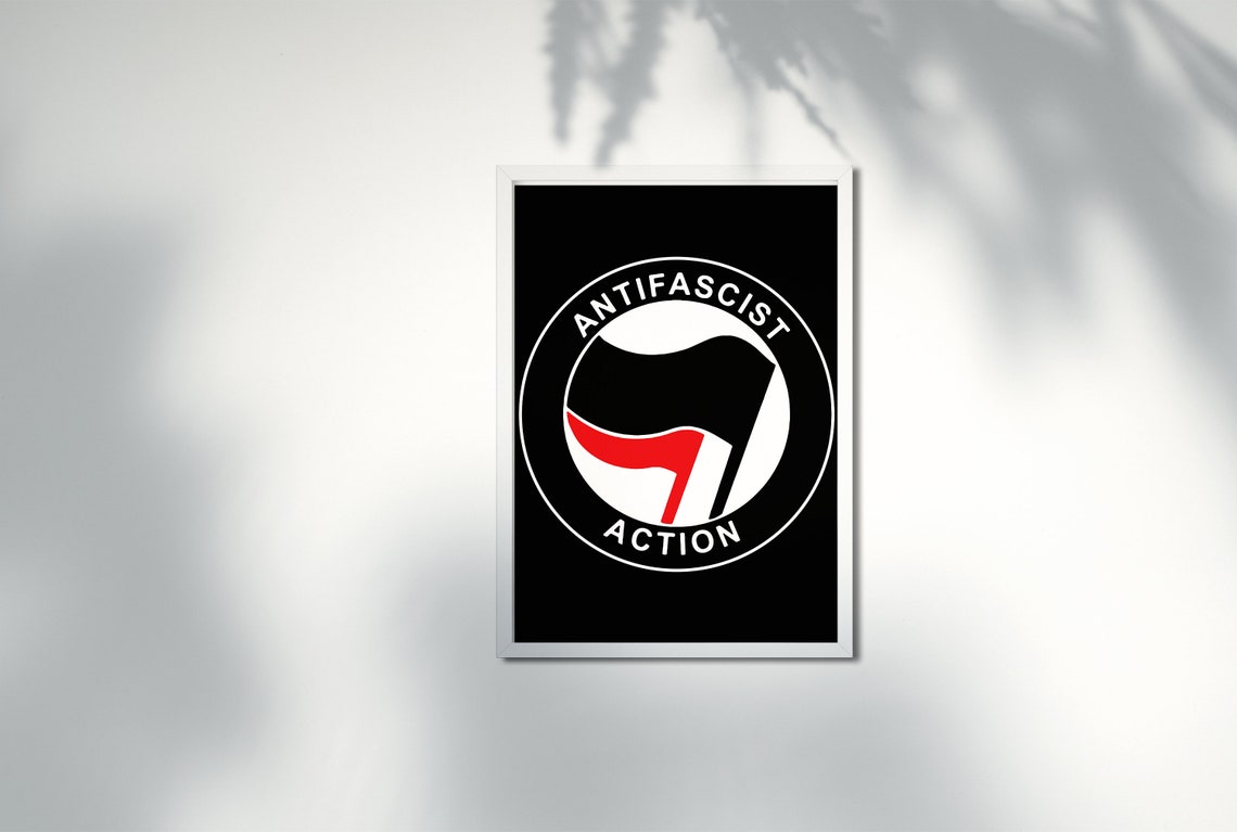 Anti-fascist Action AFA Poster Antifa Anti-racist - Etsy