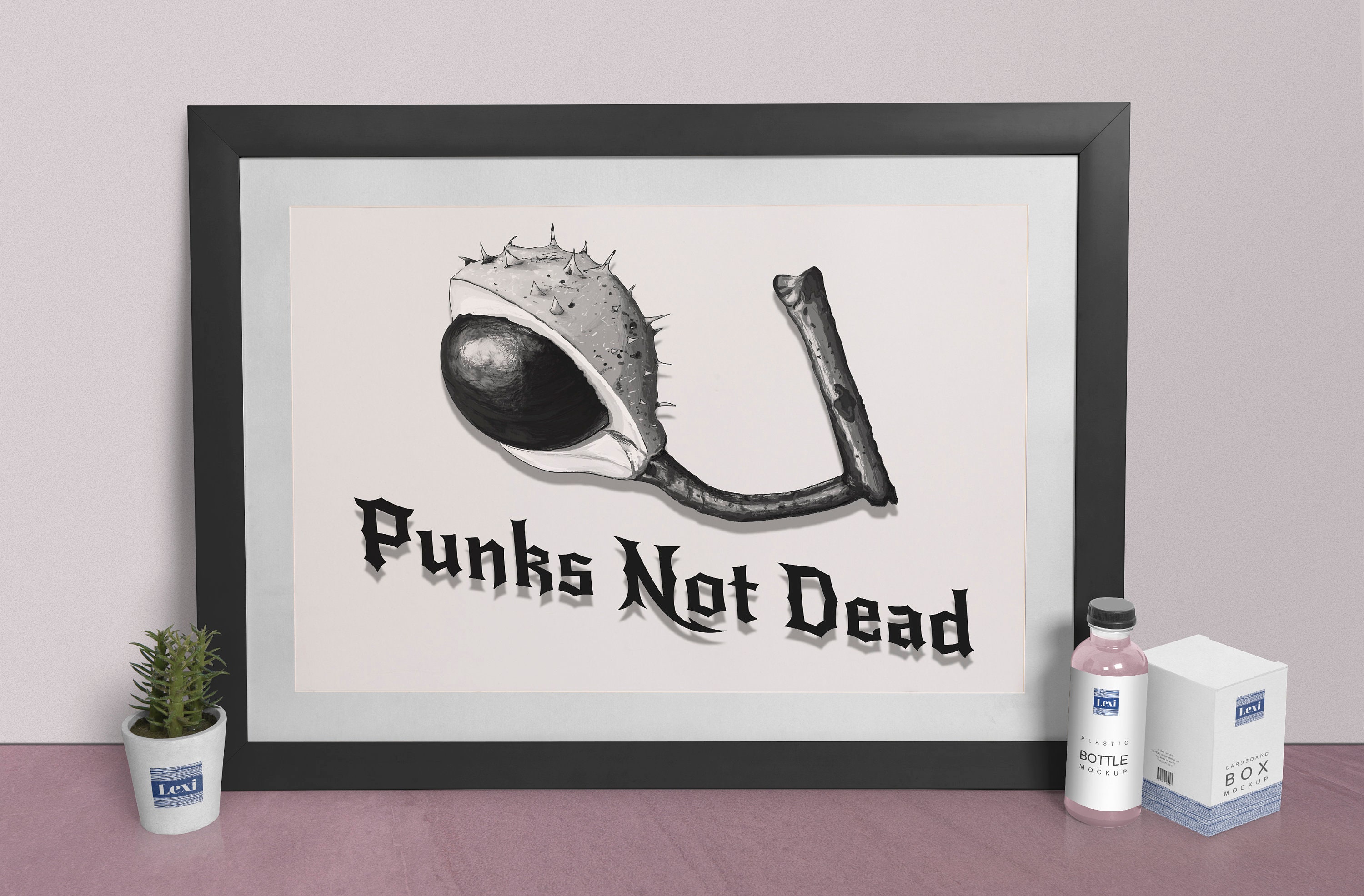 Punks Not Dead Print Punk Rock Art Print Punk Subcultures - Etsy