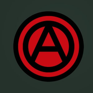 15 Pack Anarchy Mini Stickers, Circled A Symbol, Anarchist, Anarchy ...
