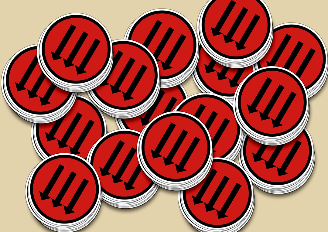 15 Pack the Three Arrows Antifa Symbol Mini Stickers, Sometimes ...