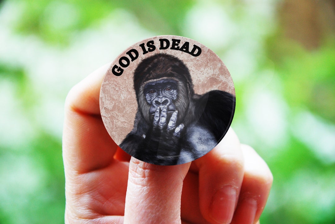 God is Dead, Badges, Button, No Gods No Masters, Open Minded, Atheist ...