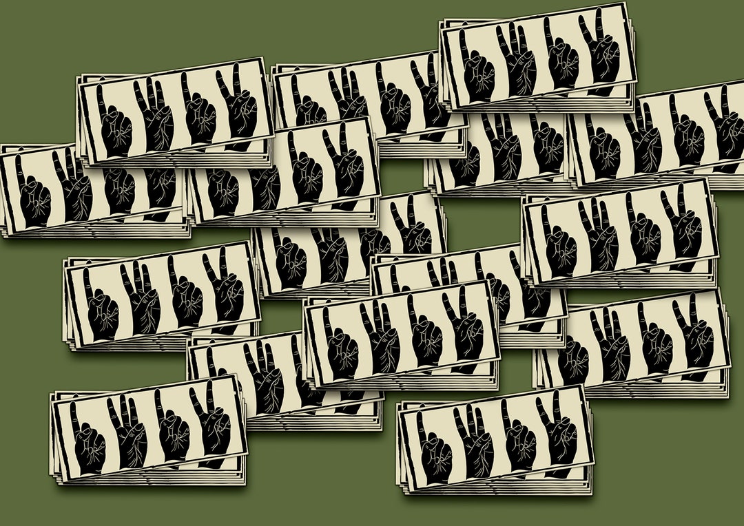 15 Pack 1312 Hand Signs Mini Stickers 1312 Sticker Stickers - Etsy