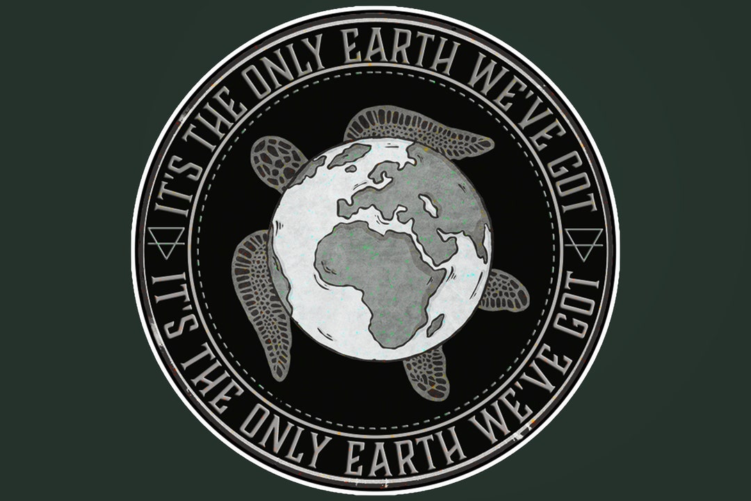 It's the only Earth we've got Sticker, Save earth, save life , Think ...