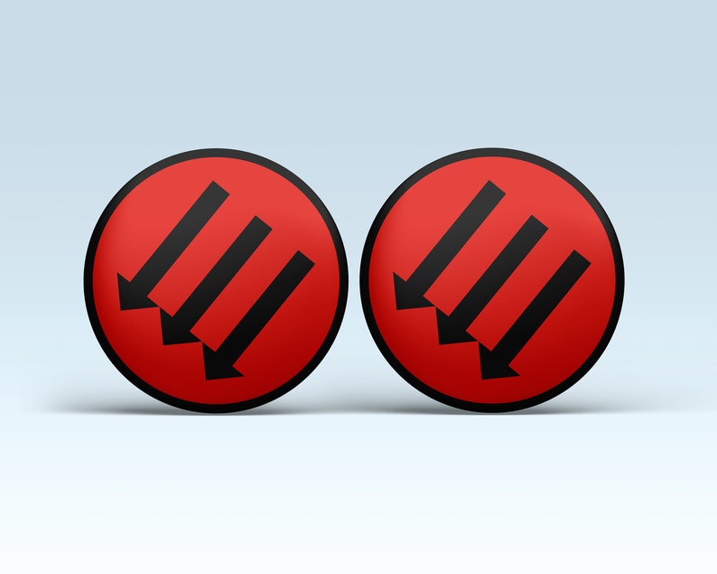 Antifa Badge, Always Antifascist, Iron Front, Three Arrows ...