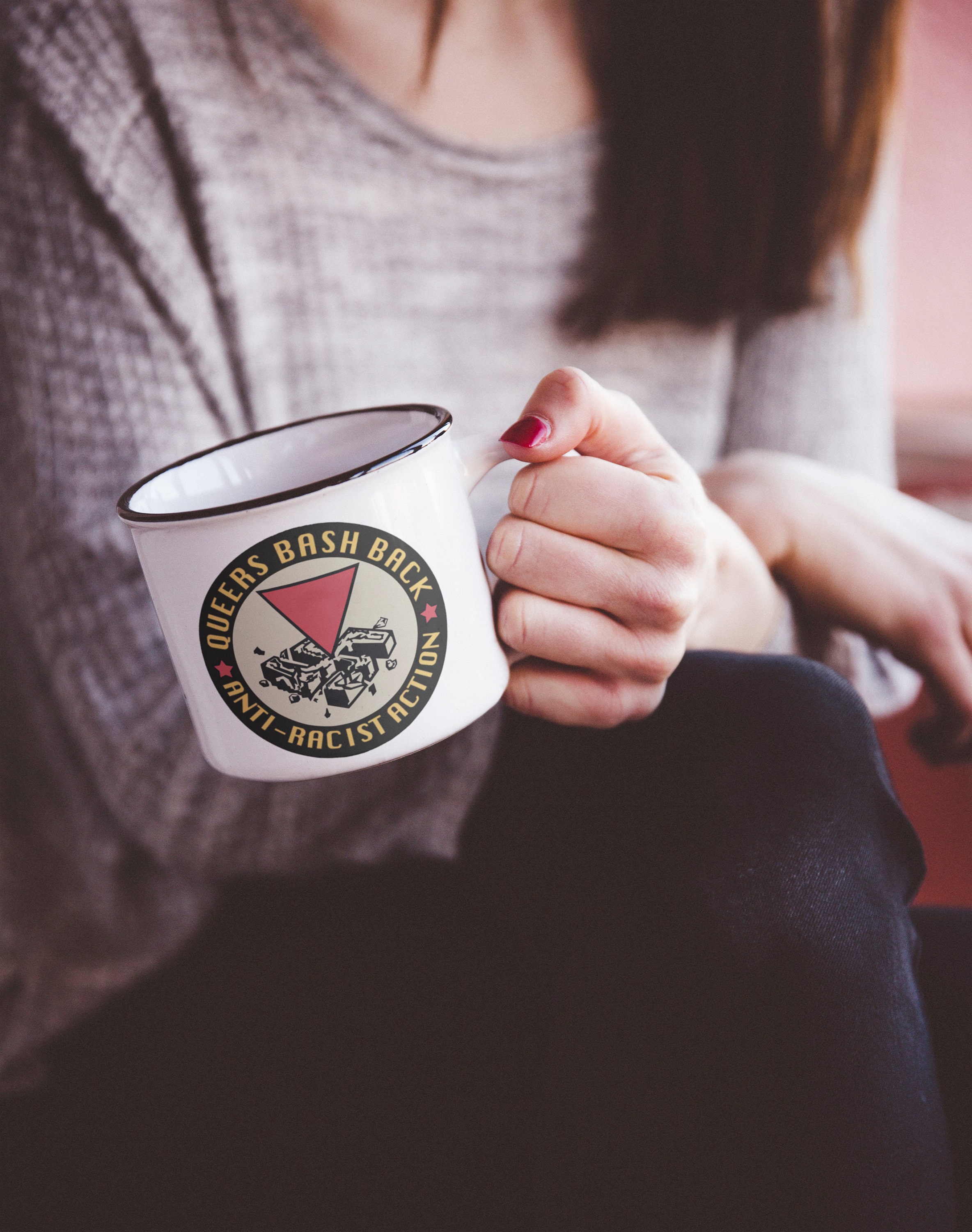 Queers Bash Back Anti-racist Action Antifa Antifascist - Etsy
