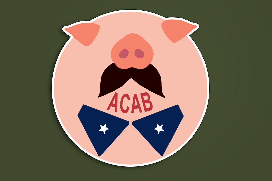 Acab Sticker, All Cats Are Beautiful Sticker, 1312 Sticker, Anarchy ...