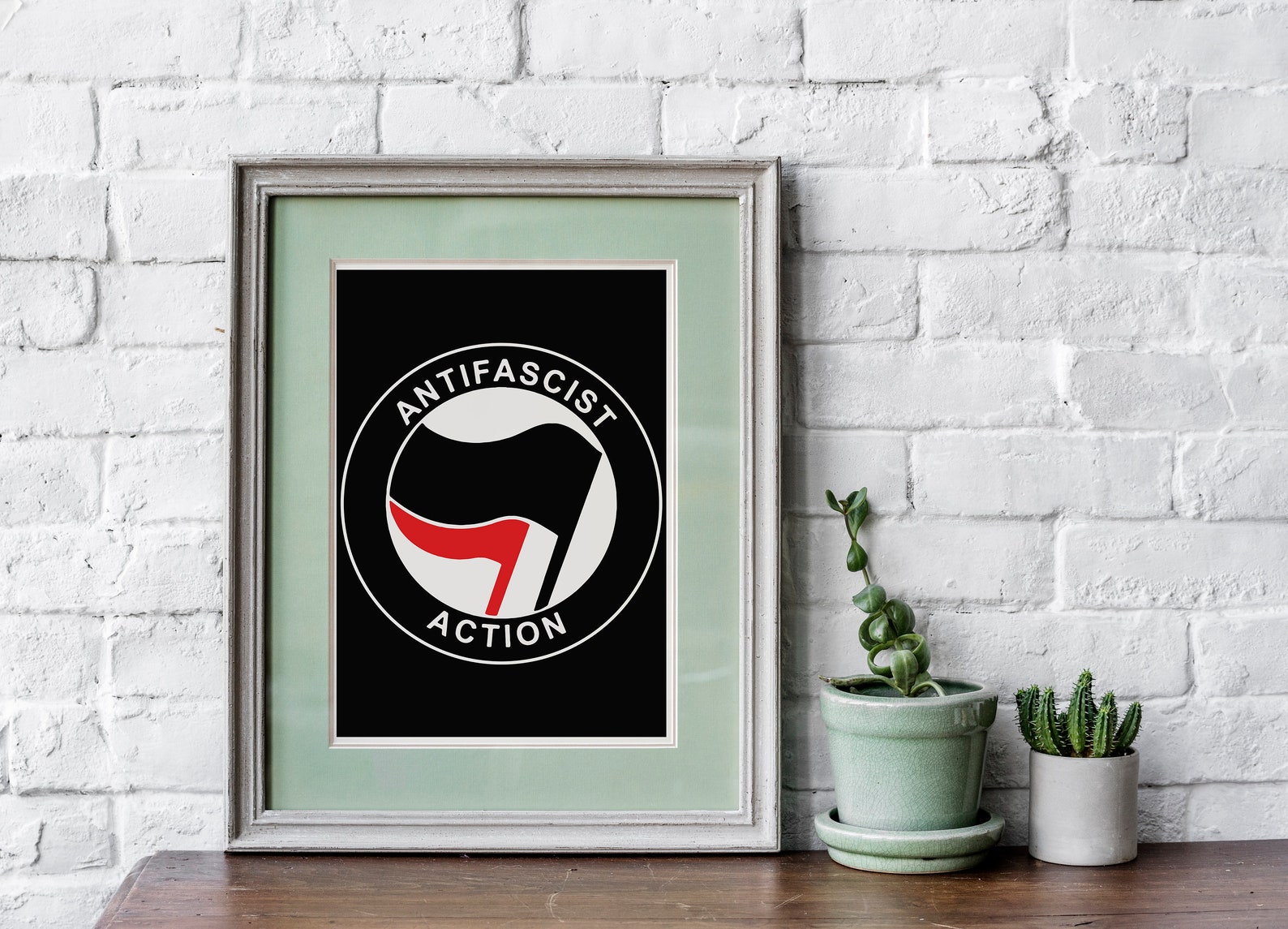 Anti-fascist Action AFA Poster Antifa Anti-racist - Etsy