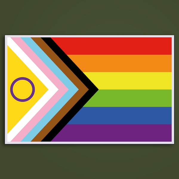 Intersex Inclusive Pride Car Etsy