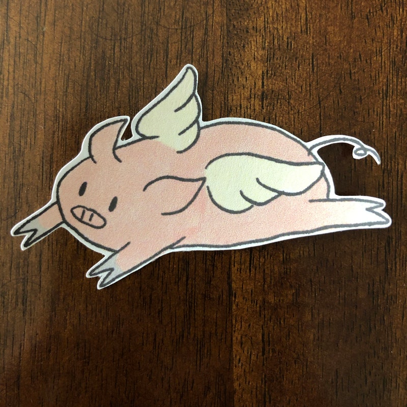 Flying Pig - Etsy