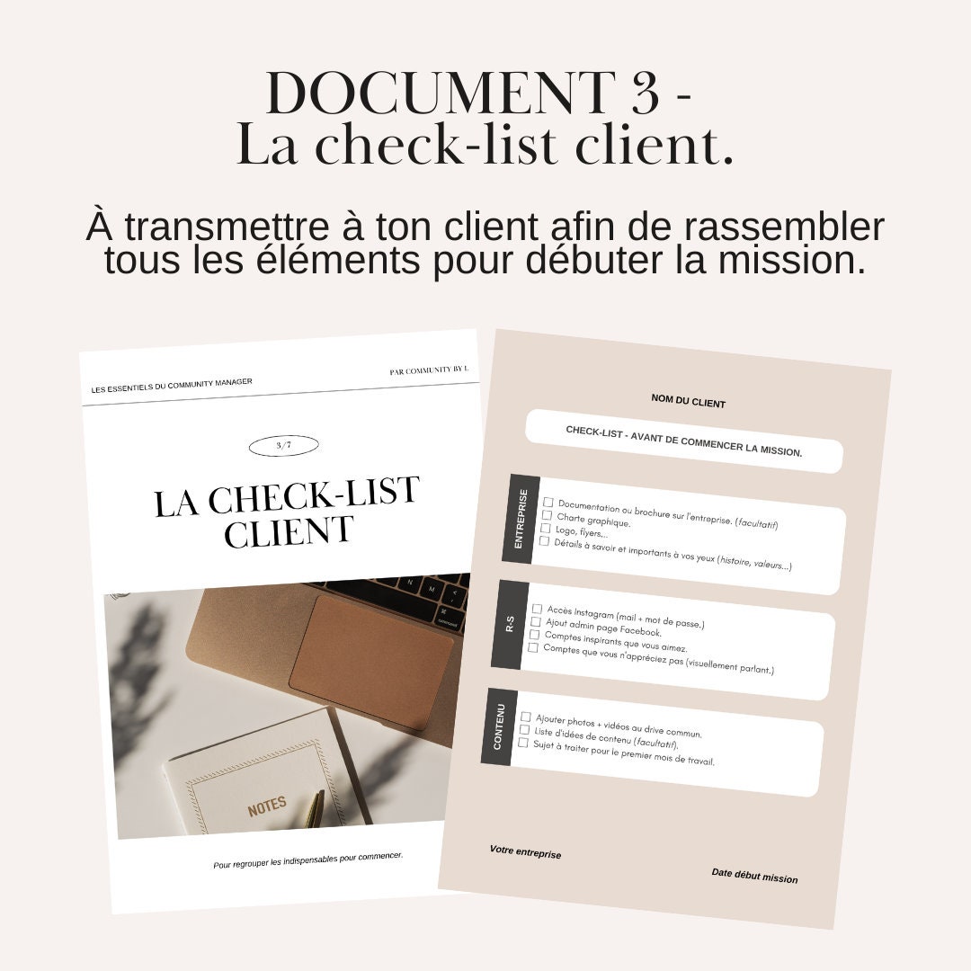 Les essentiels du Community Manager Pack de 7 documents 2 bonus pour ...