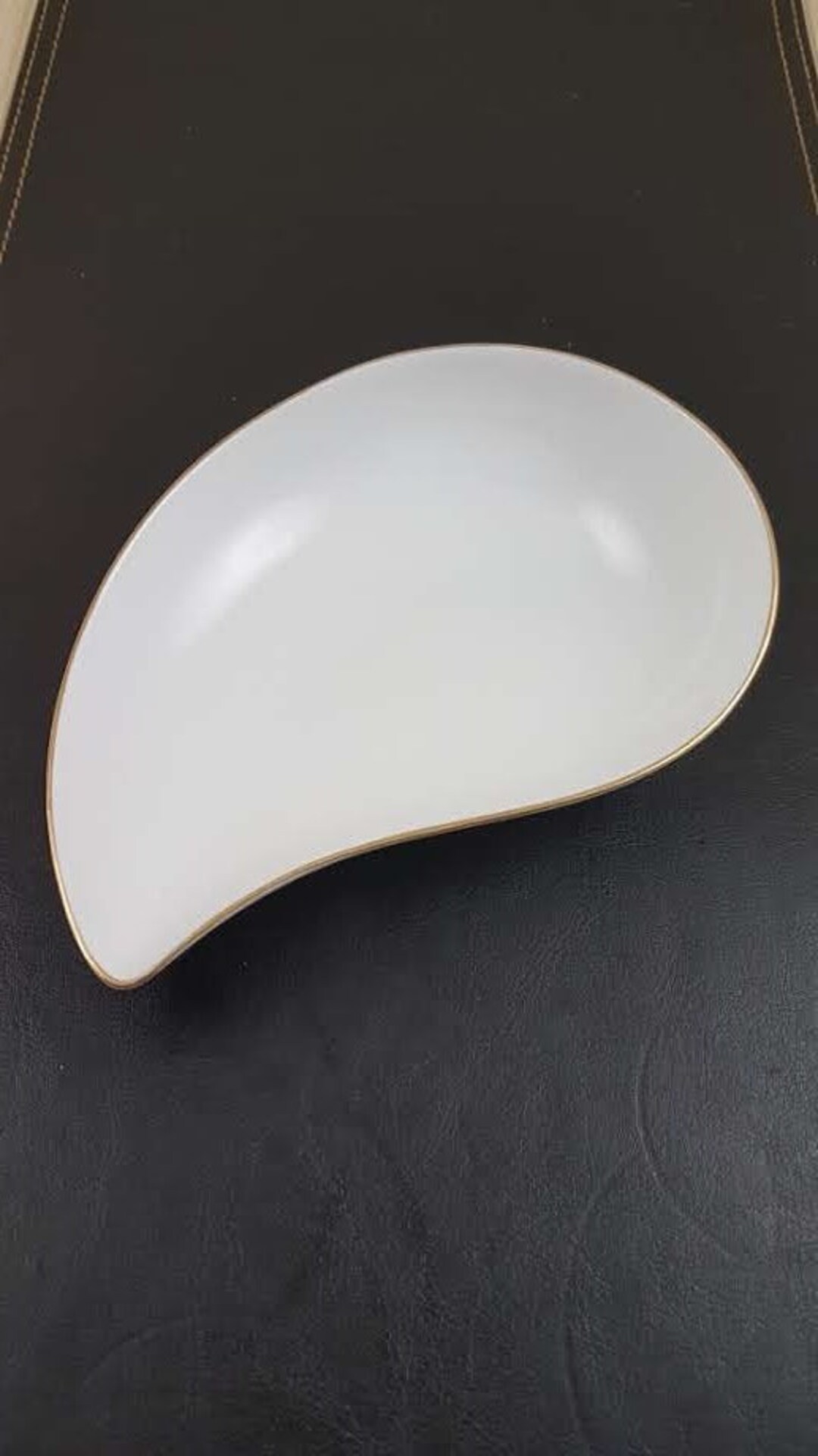 Porcelain by Design - Square Dish Plate W/gold Trim Made in Denmark ...