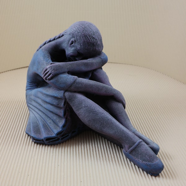 Blue Figurine - Etsy