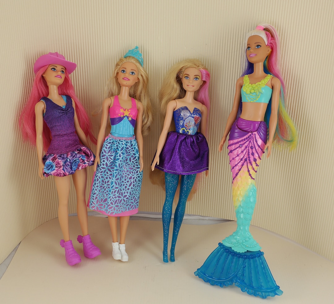 Vintage Dolls Fashion Barbie,choose One Doll,2nd Pattern Without Crown ...