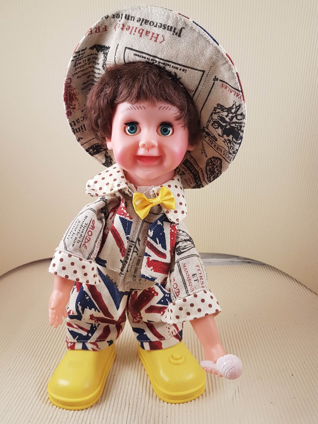 Vintage Plastic Boy Doll Dancing and Singing - Etsy