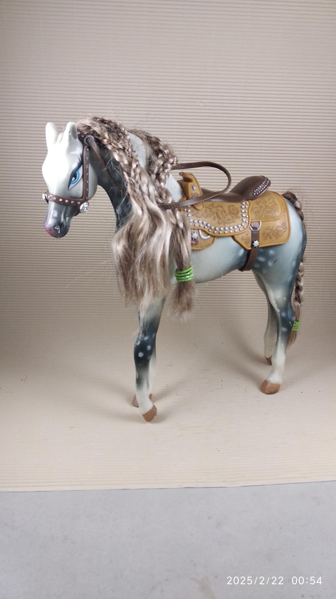 MGA Bratz 2006 Wild Wild West White Horse Doll Two Tone Hair Pet Pony ...