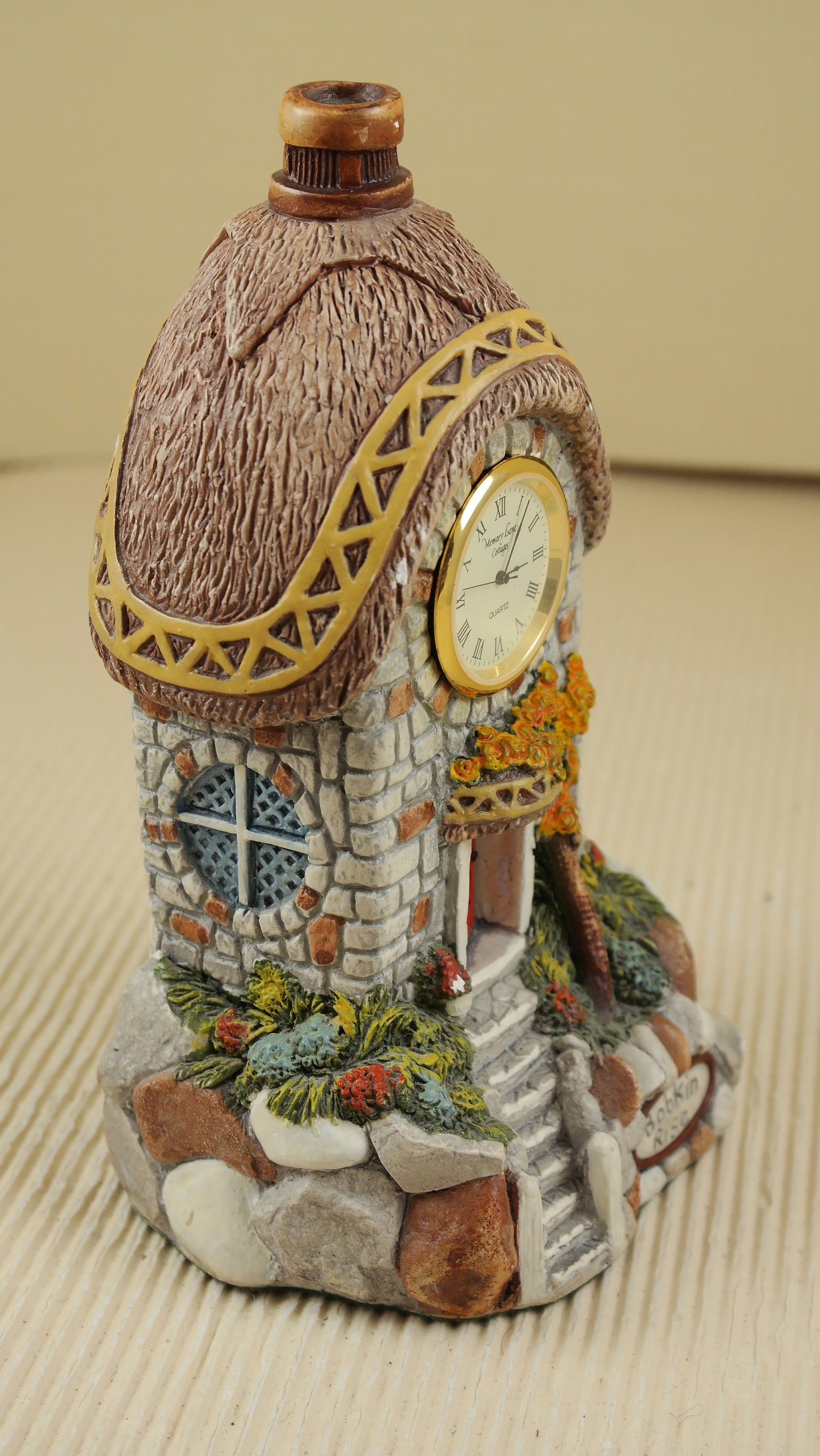 Mini Vintage Quartz Clock Memory Lane Cottages Made in England - Etsy