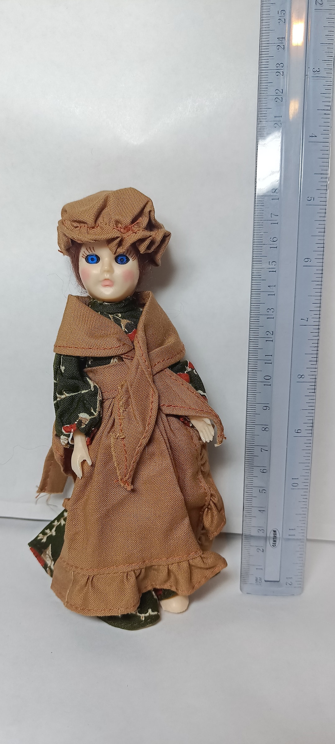 Vintage Mini Carlson Doll Molly Pitcher American Heritage Victorian ...