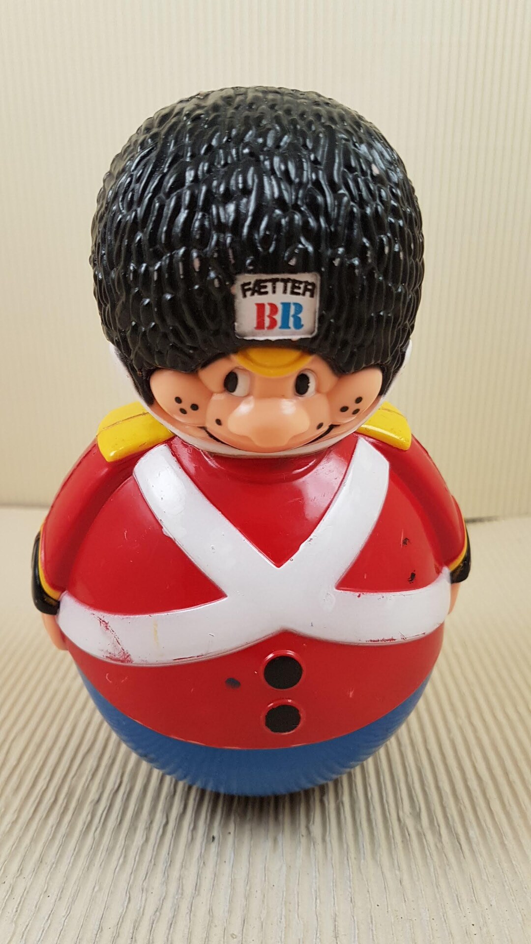Retro Tumbling Toy: 70s Hong Kong 'cousin BR' Figure - Etsy