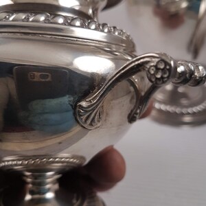 Vintage Teaset Alpadur Silver Teapot Sugar Bowl Milk Pitcher - Etsy