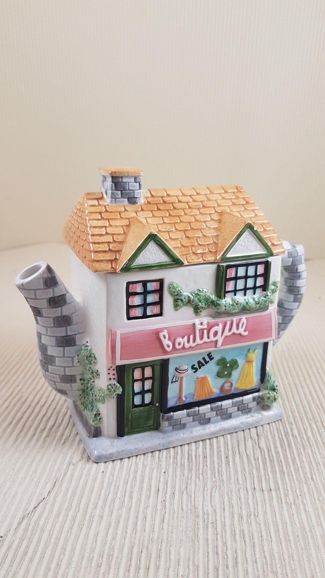 Village Collection Teapot Lidded Western House Boutique - Etsy