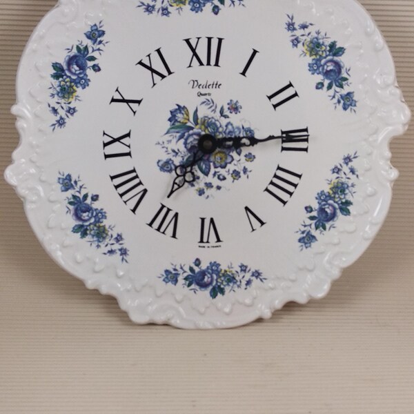 Ceramic Plate Clock - Etsy UK