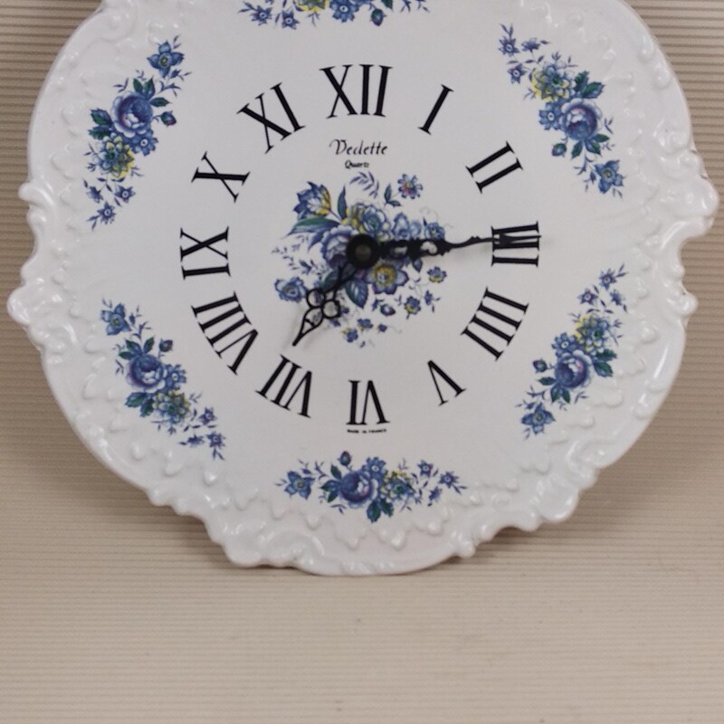 Plate Wall Clock - Etsy