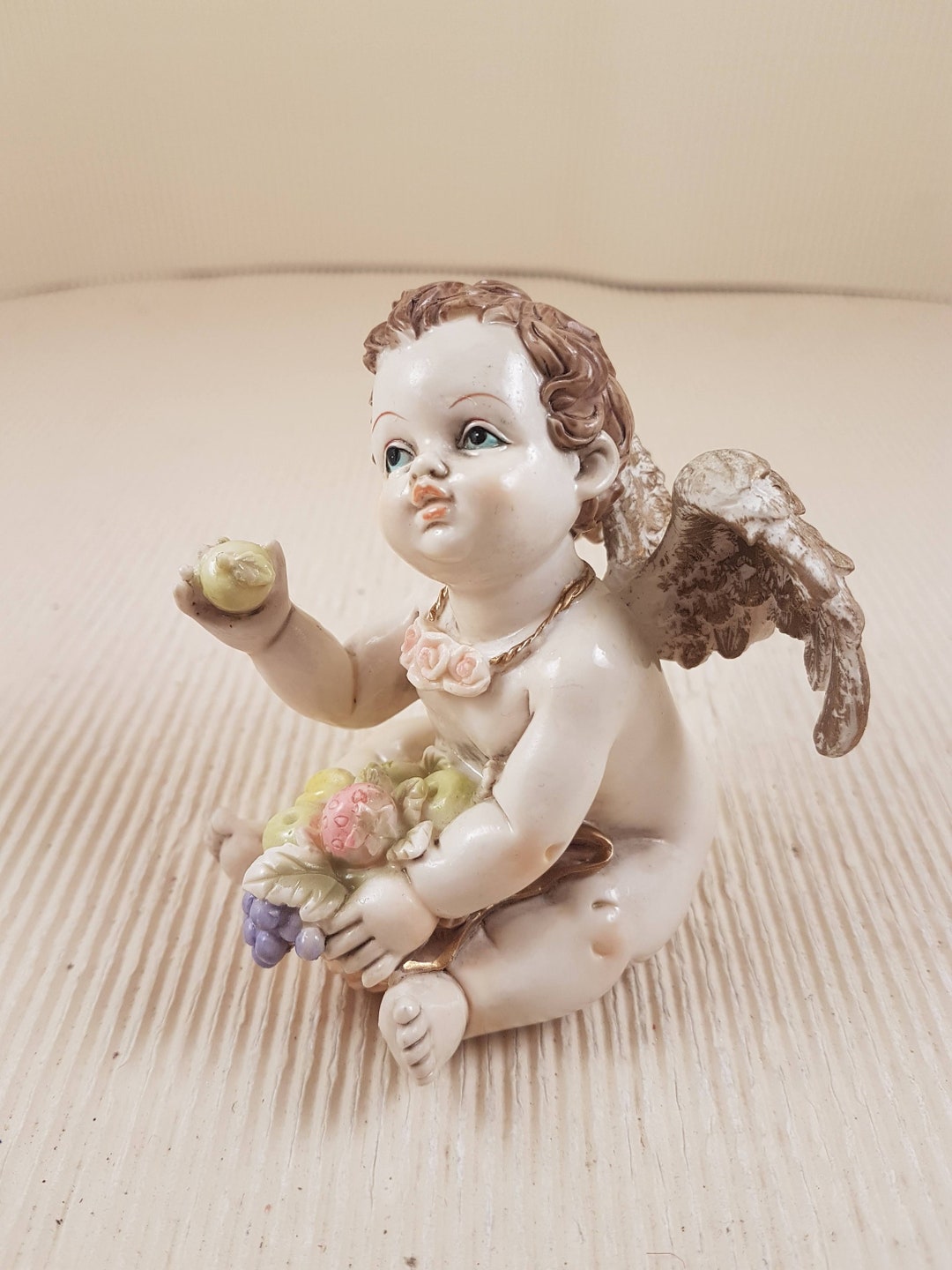 Vintage Little Fairy Tale Cherub Baby Angel Figurine - Etsy