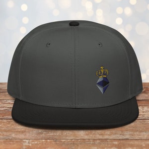 Ethereum Snapback Crypto Hat ETH - Etsy