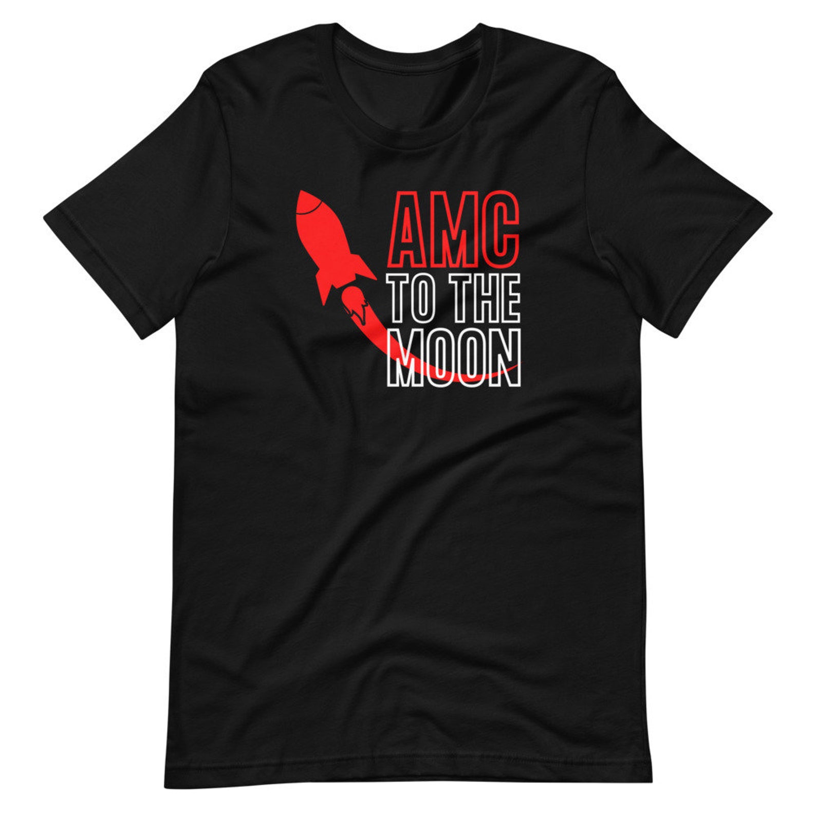 AMC Shirt to the Moon Ape T-shirt Gorilla Gang Tee - Etsy