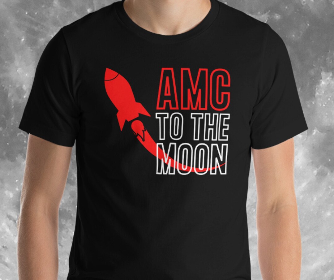 AMC Shirt to the Moon Ape T-shirt Gorilla Gang Tee - Etsy