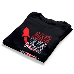 AMC Shirt to the Moon Ape T-shirt Gorilla Gang Tee - Etsy