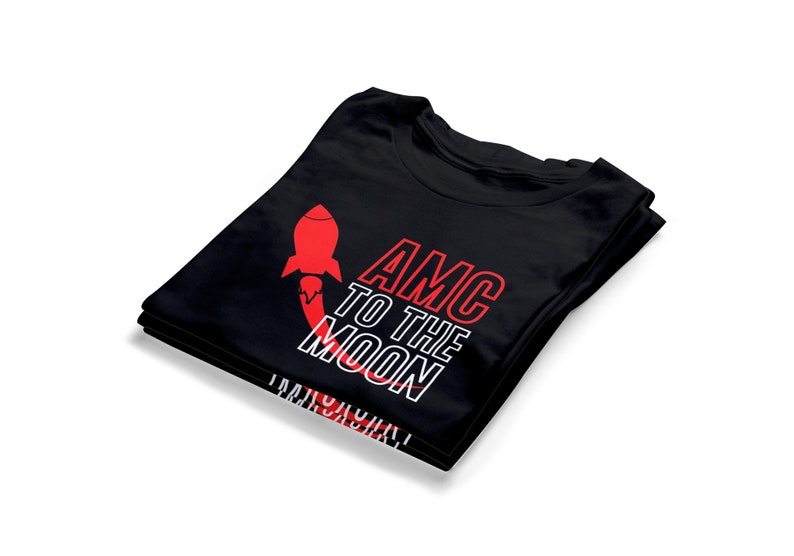 AMC Shirt to the Moon Ape T-shirt Gorilla Gang Tee - Etsy